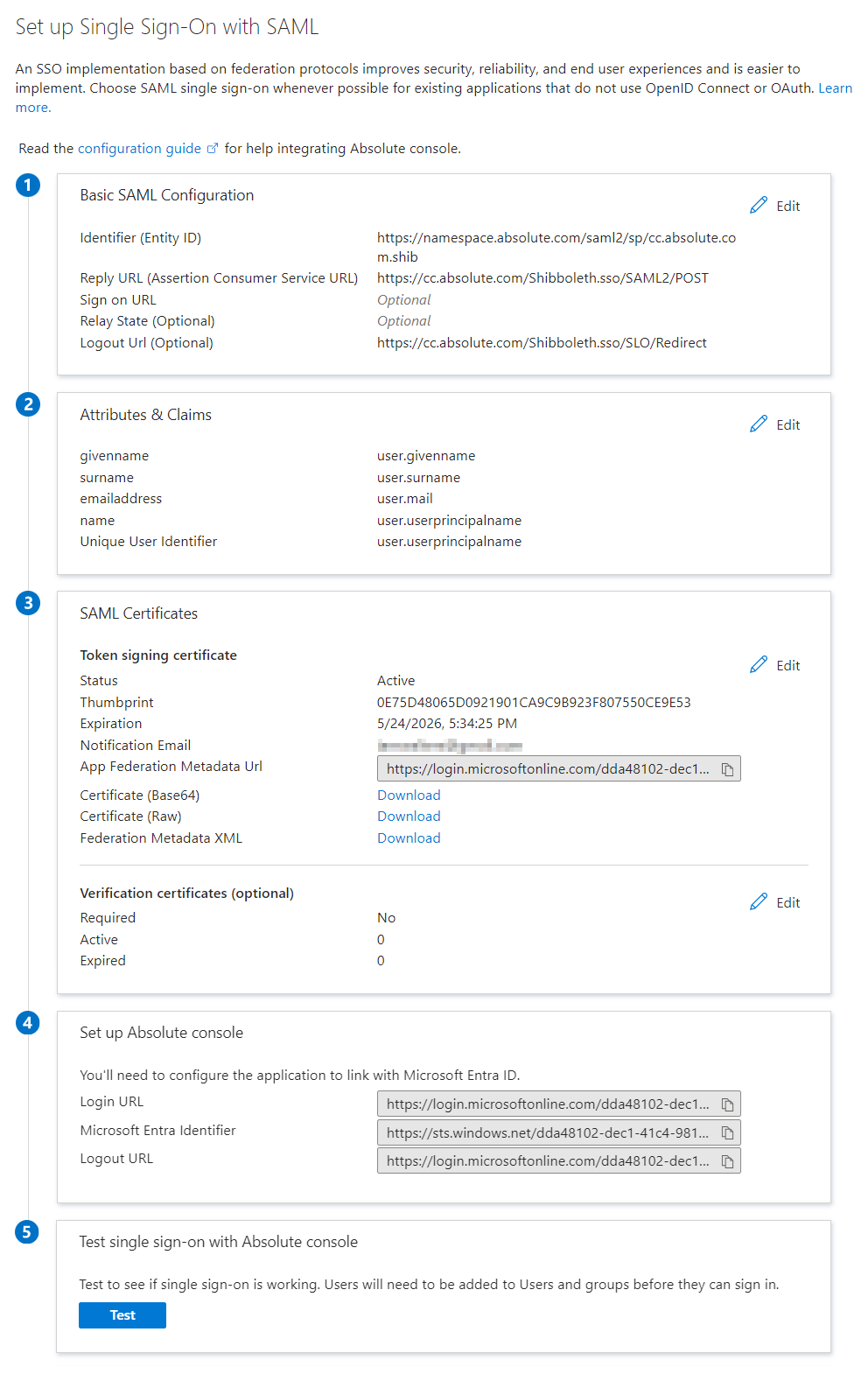 Single Sign On (SSO) Setup with Microsoft Azure Active Directory / Entra ID