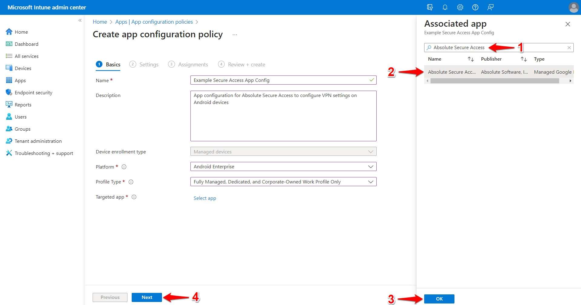 Android: Intune - Creating a User Initiated VPN Profile with ...