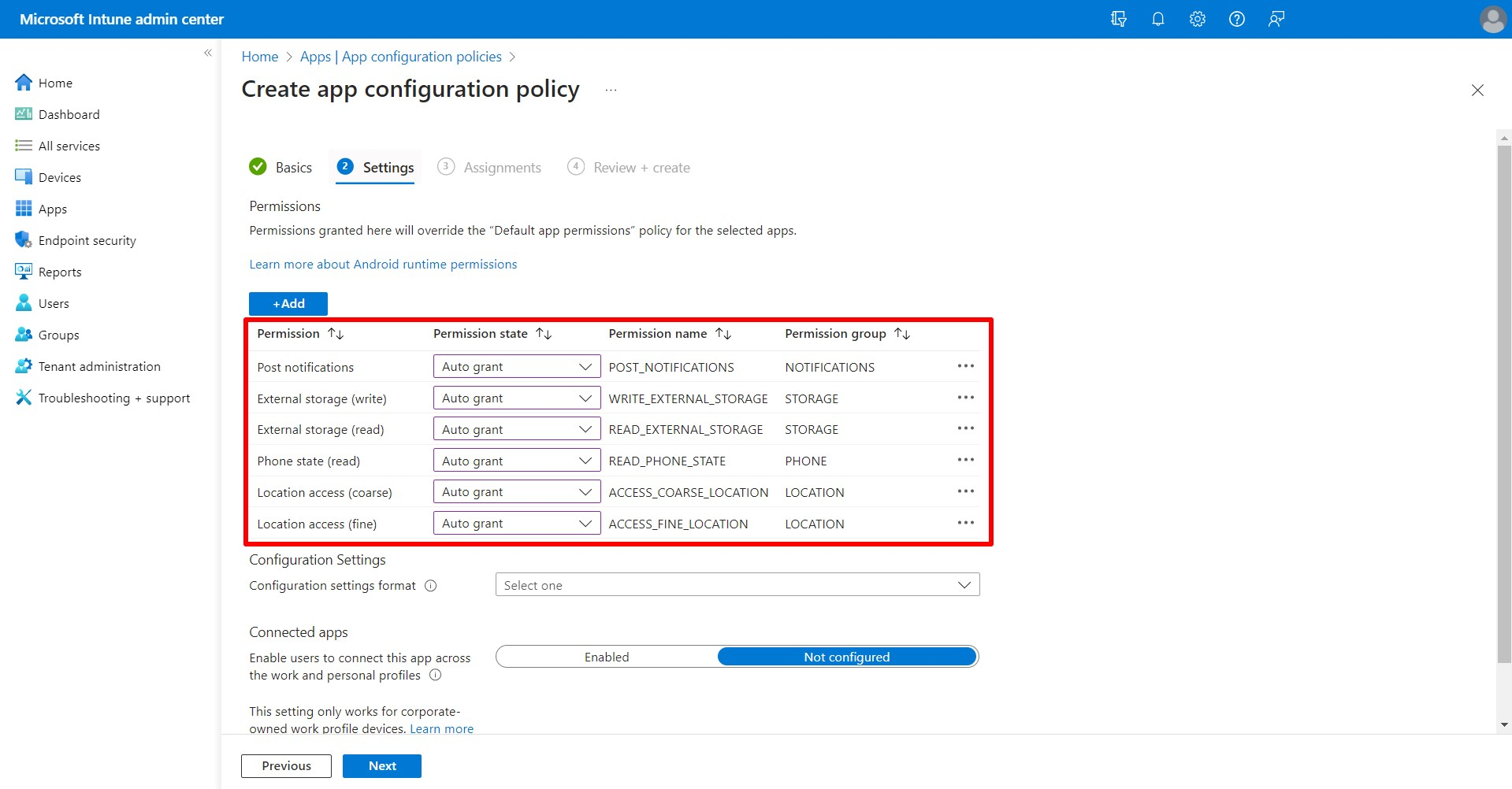 Android Intune Creating A User Initiated Vpn Profile With Certificate Authentication