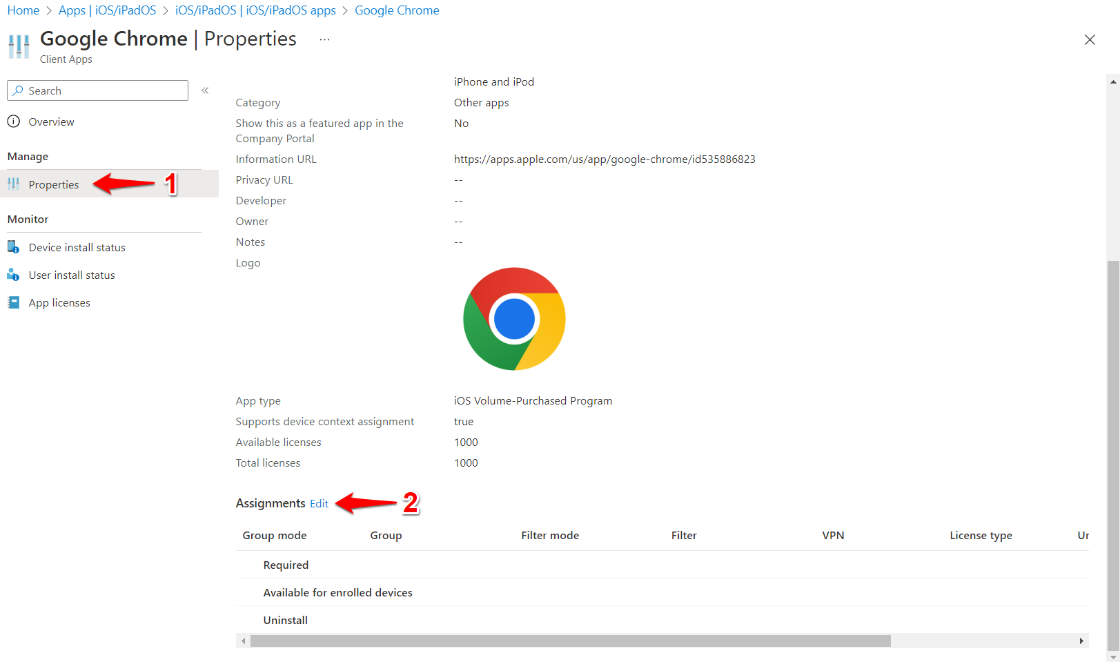 iOS/iPadOS: Intune - Creating a Per-App VPN Profile with Certificate ...