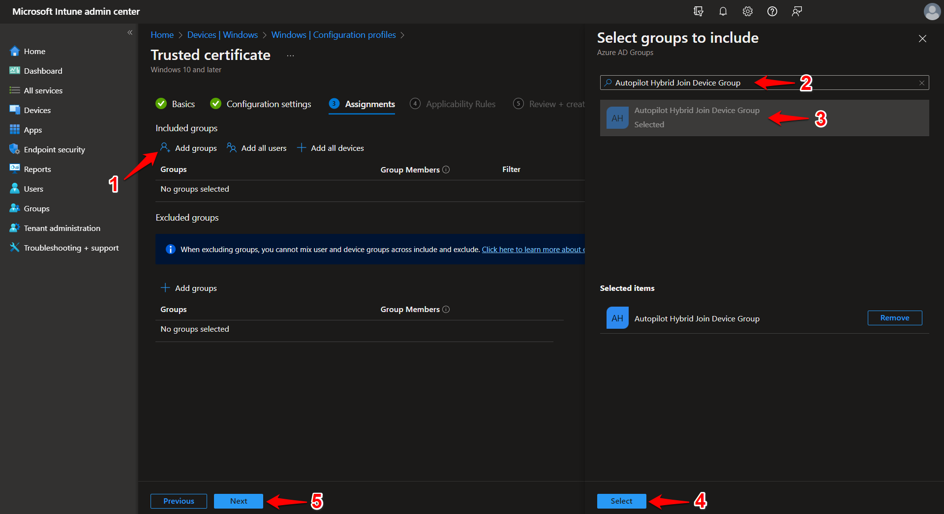Windows: Intune - Configuring Absolute Secure Access for use with ...
