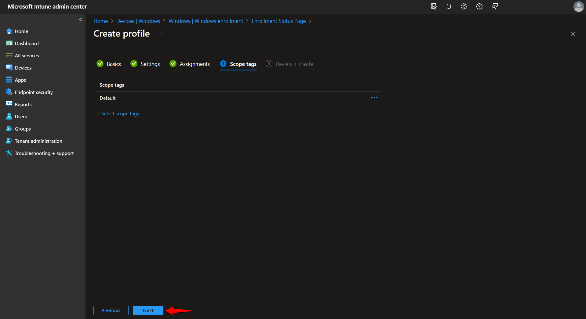 Windows Intune Configuring Absolute Secure Access For Use With