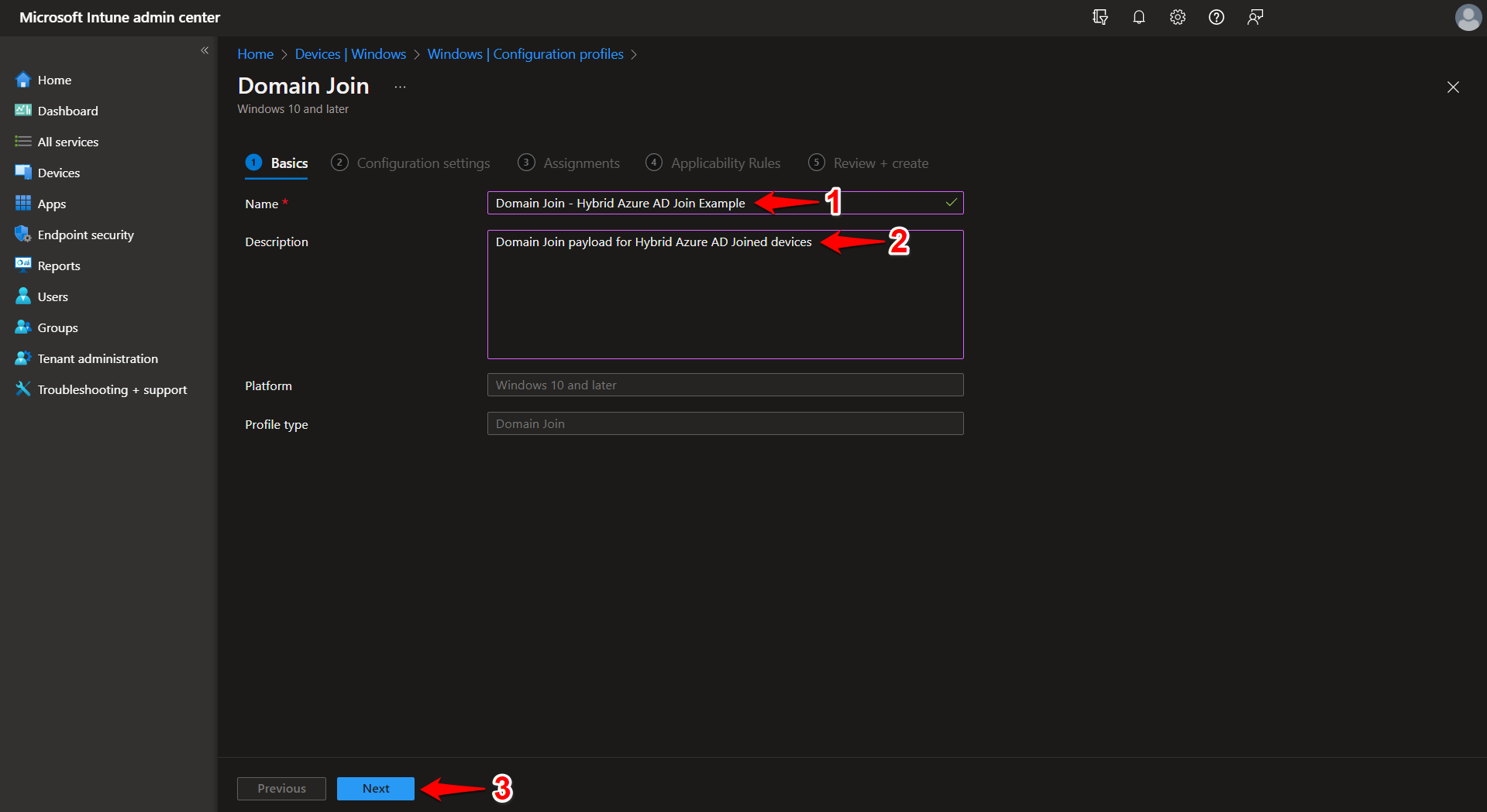 Windows: Intune - Configuring Absolute Secure Access for use with Windows Autopilot User-Driven ...