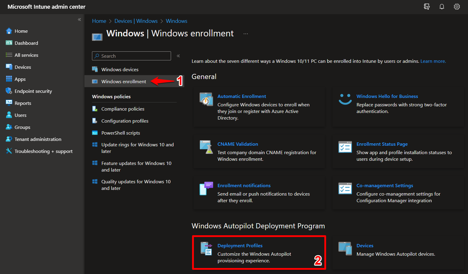 Windows: Intune - Configuring Absolute Secure Access for use with ...