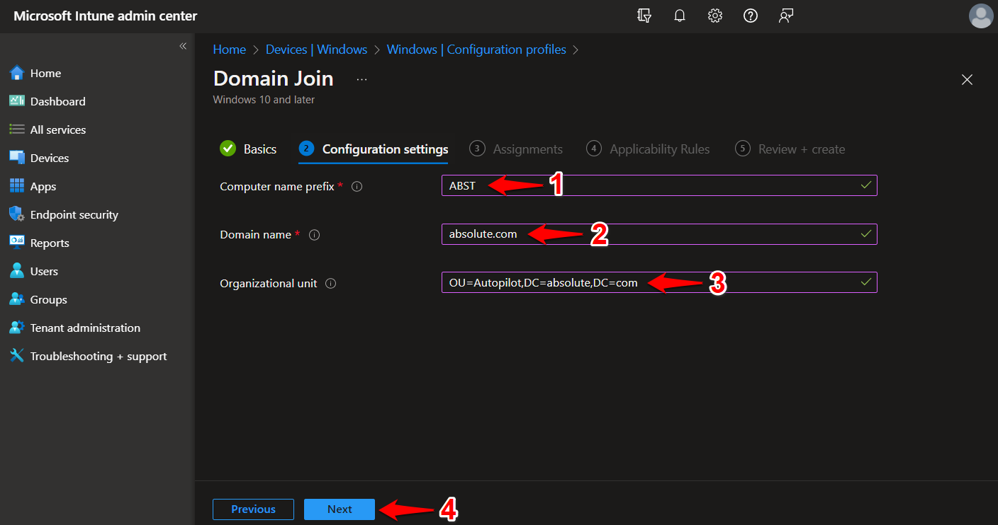 Windows: Intune - Configuring Absolute Secure Access for use with ...