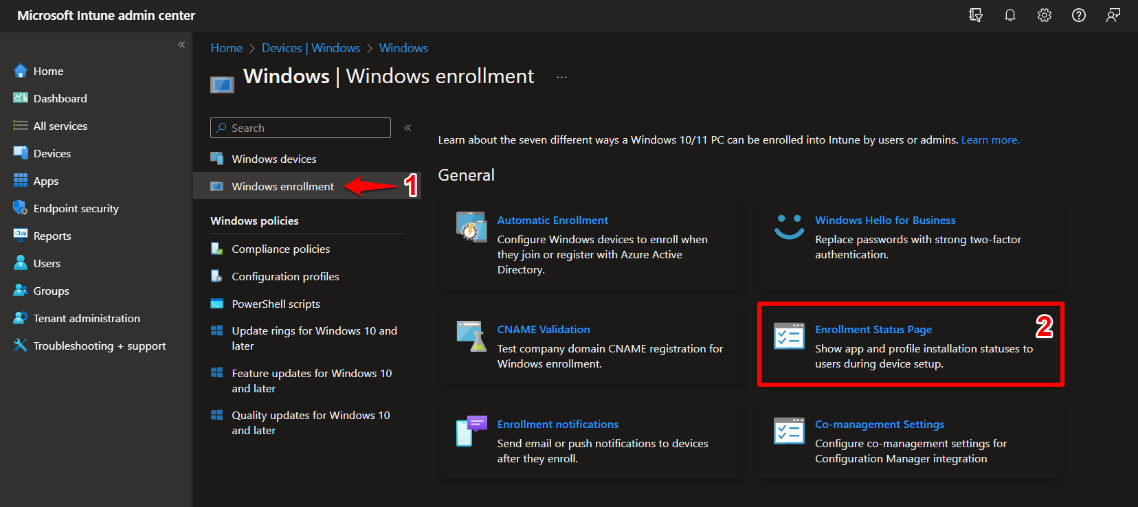 Windows: Intune - Configuring Absolute Secure Access for use with ...