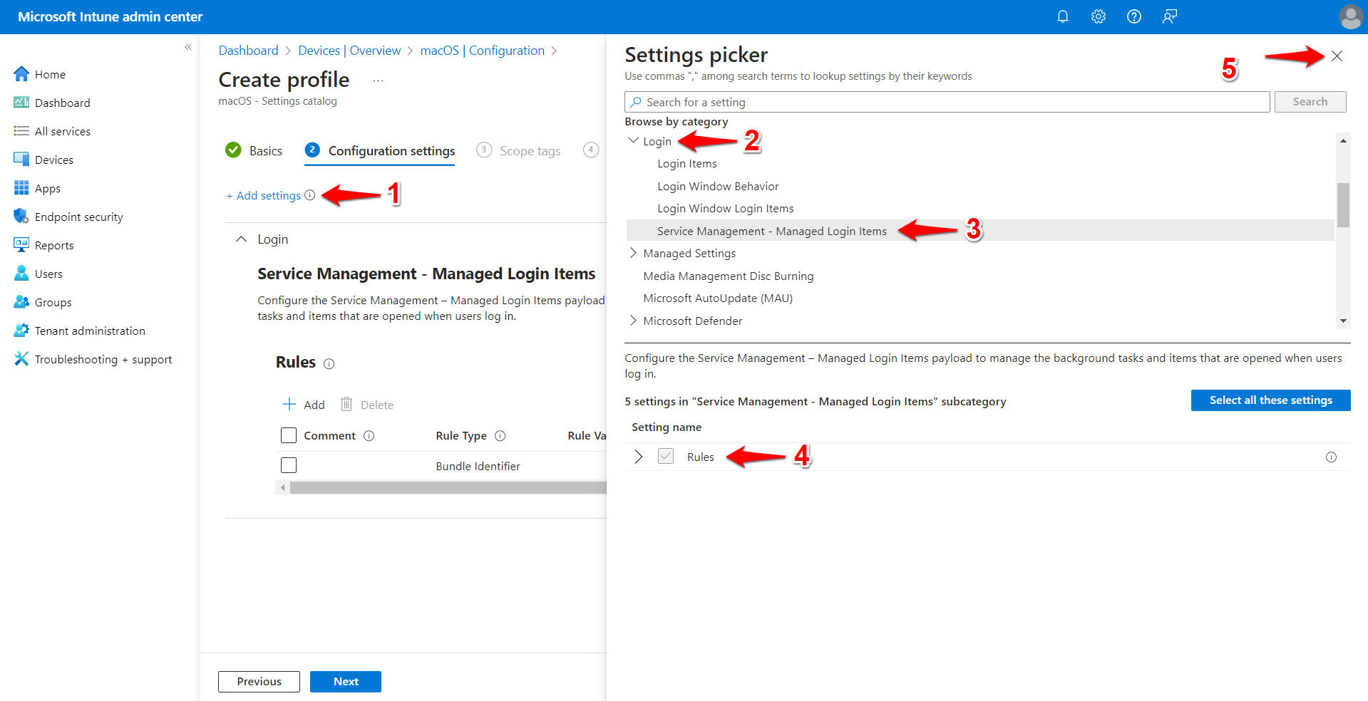 macOS: Intune - Configuring Supporting Profiles for the Secure Access ...