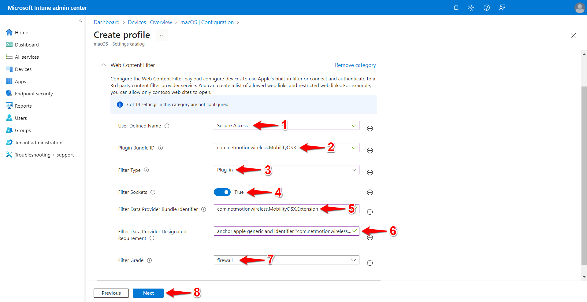 macOS: Intune - Configuring Supporting Profiles for the Secure Access ...