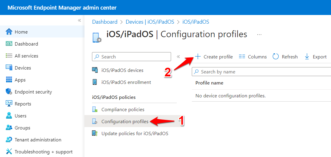iOS/iPadOS: Intune - Creating an On Demand VPN Profile with Certificate ...