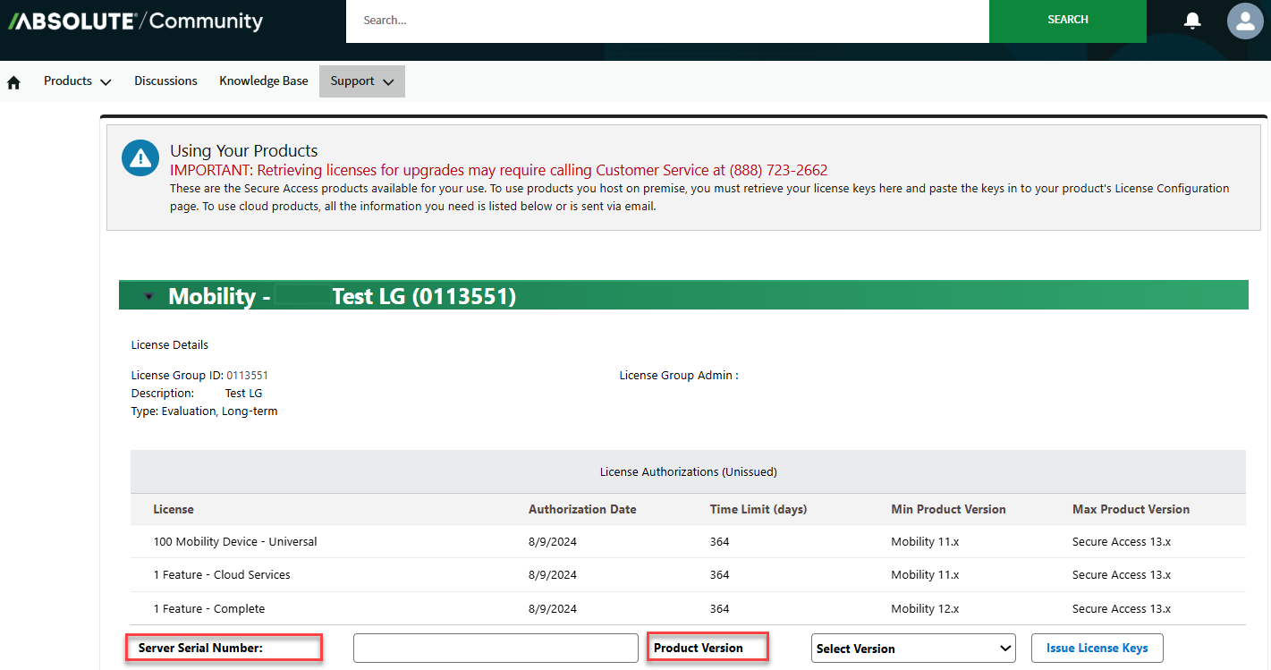 How to Retrieve Production Licenses