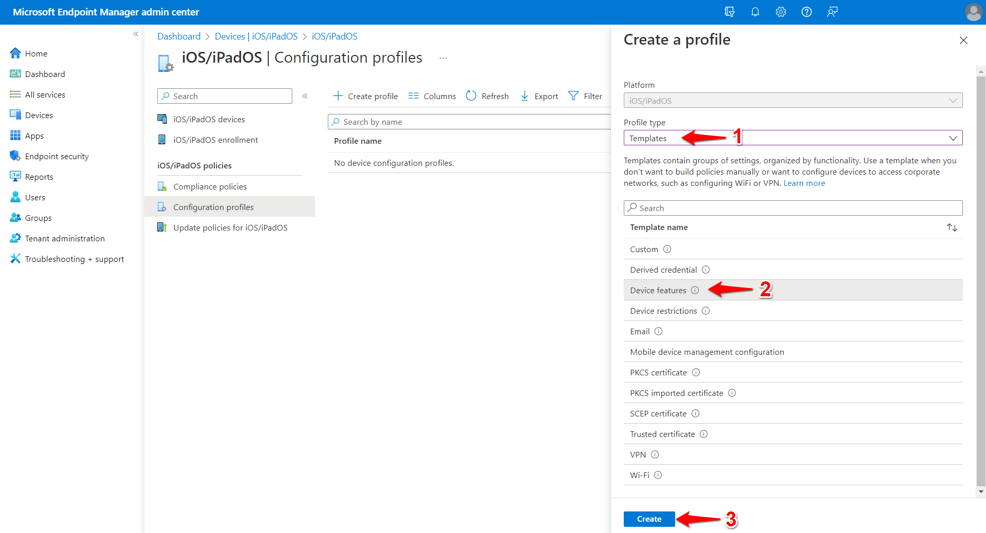 iOS/iPadOS: Intune - Creating a User Initiated VPN Profile with Azure ...
