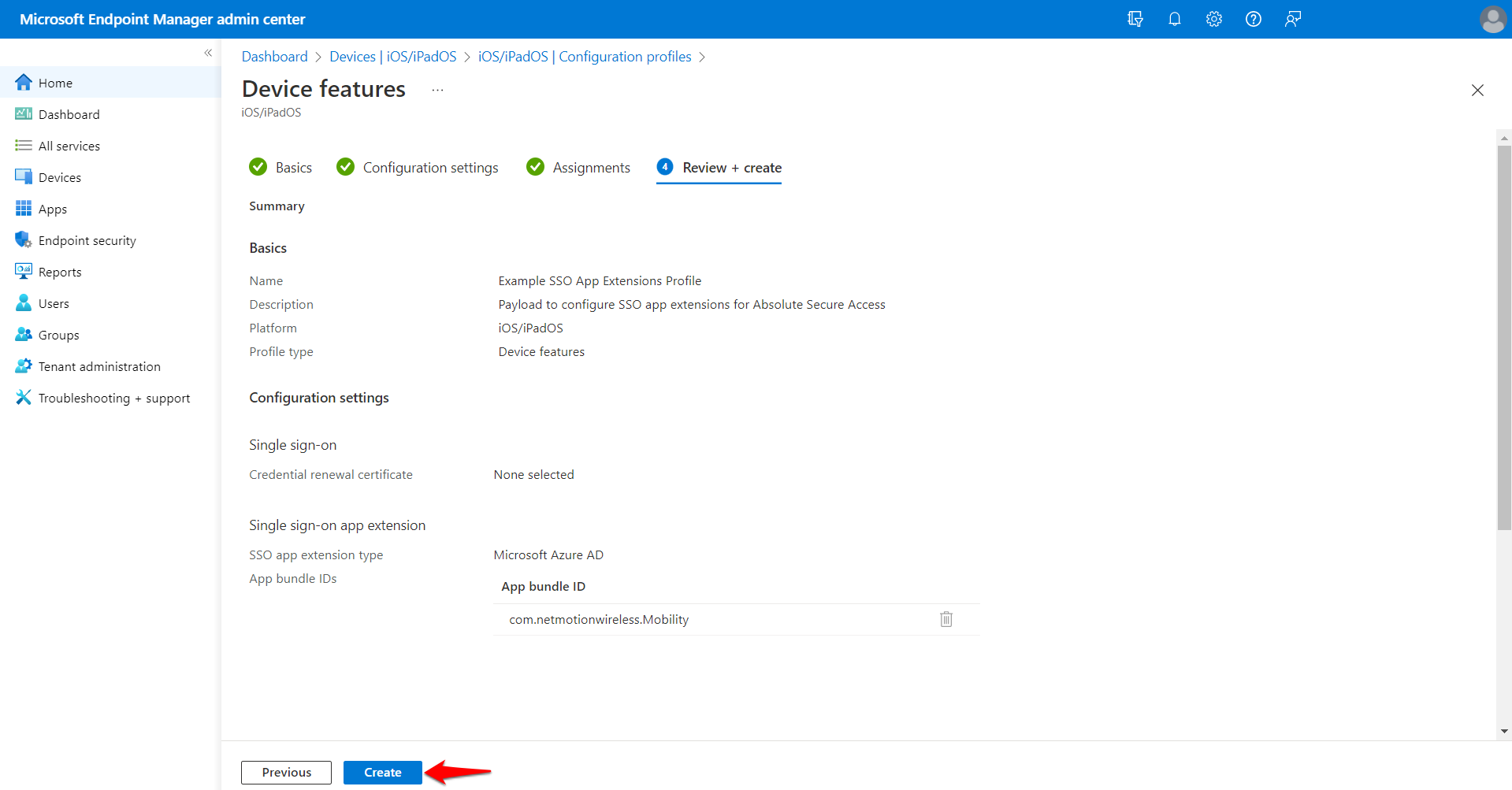 iOS/iPadOS: Intune - Creating a User Initiated VPN Profile with Azure ...
